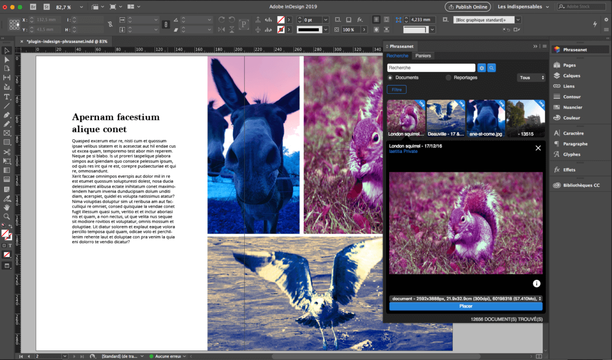 Plugin InDesign – Alchemy